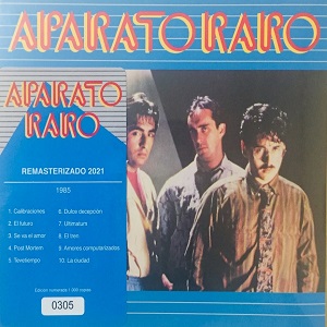 APARATO RARO (LP AZUL) (REEDICION 2021) | LA TIENDA NACIONAL